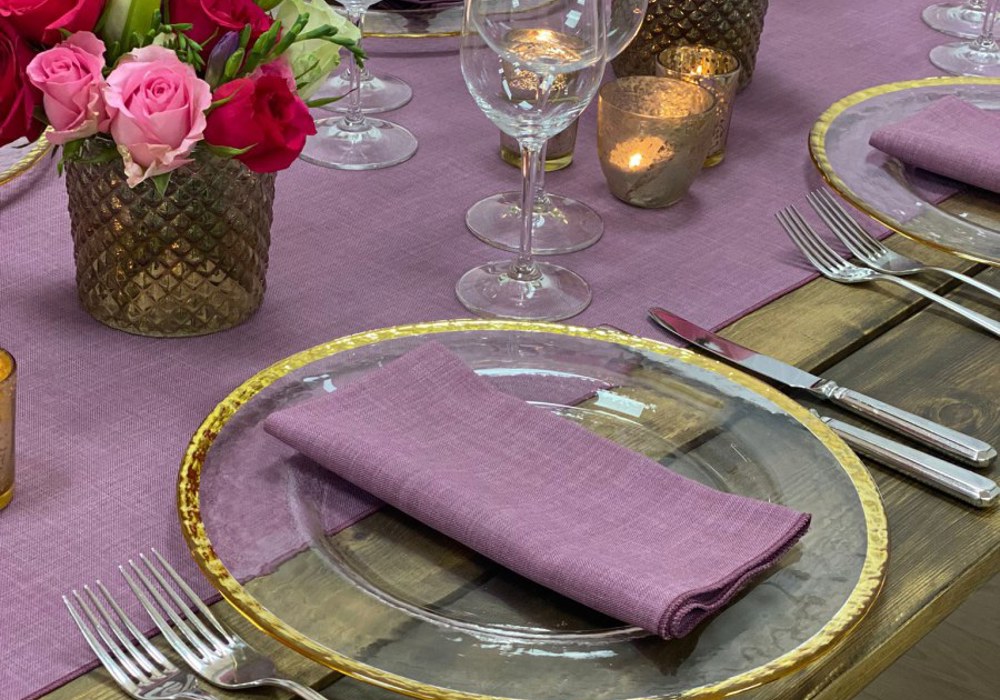Table Runner Hire | Wedding Table Runners